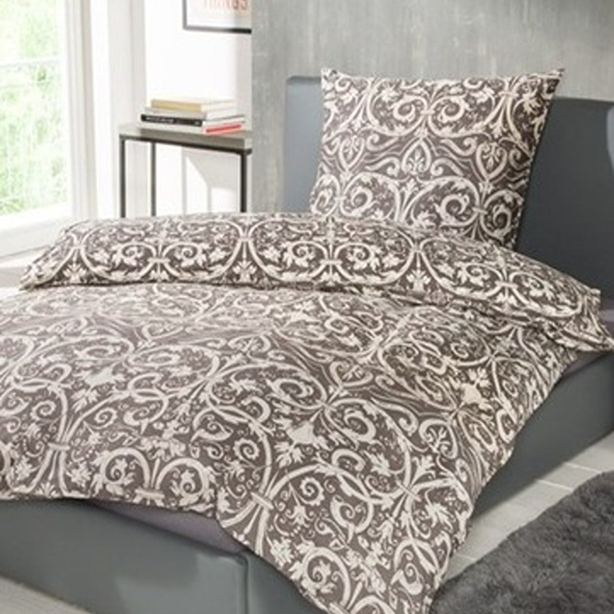 Mako-Satin Bed Linen Gold Inka – All Brands Factory Outlet