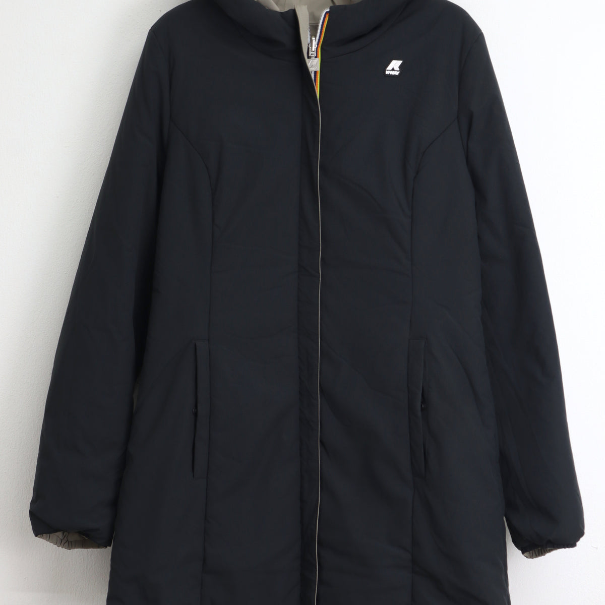 Women's Brand Logo Patched Double Faced Jacket – All Brands Factory Outlet