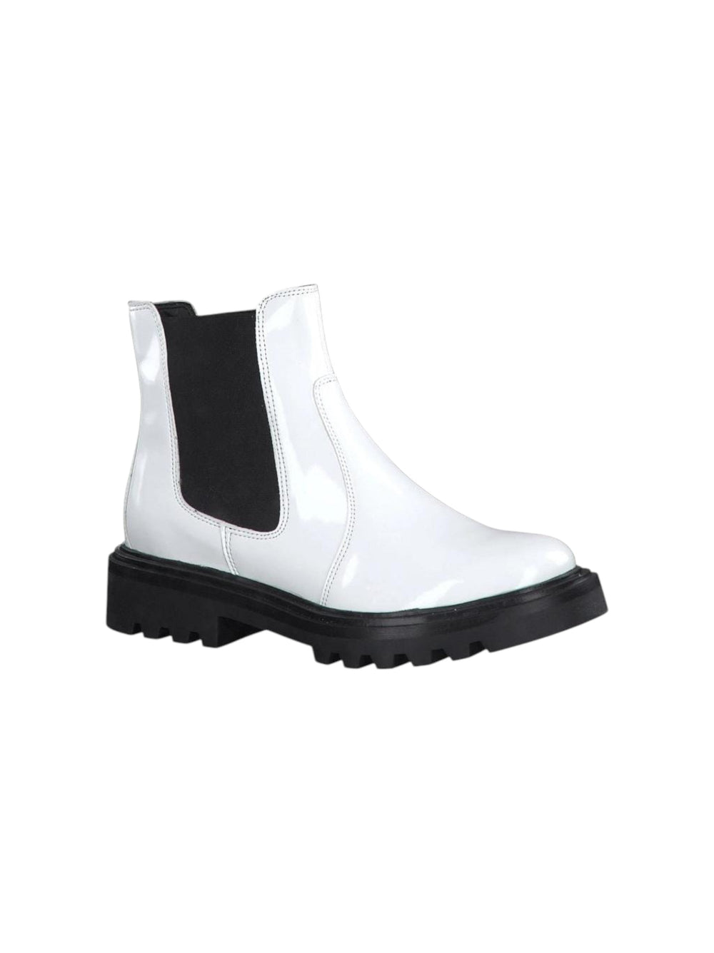 Women's Plain Ankle Boots,White – All Brands Factory Outlet