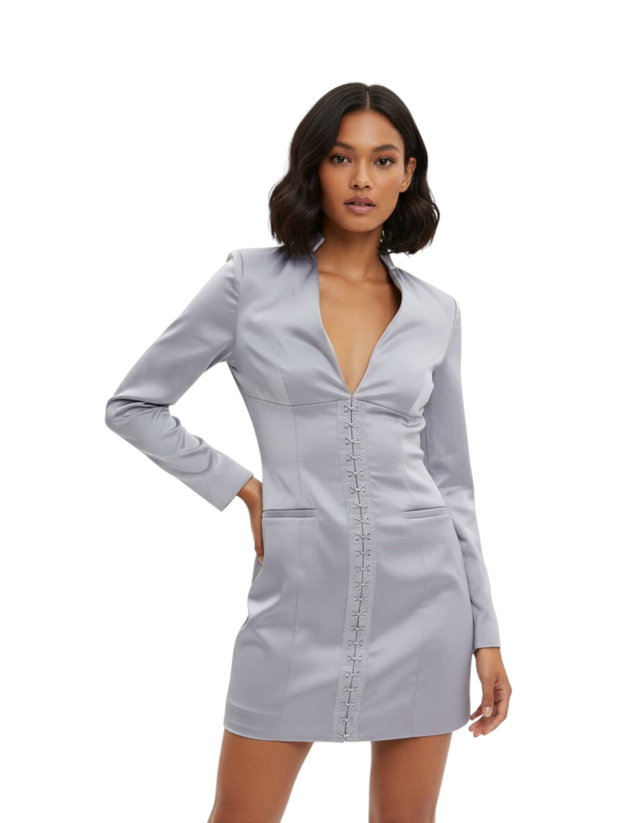 Women's Plain Solid Dress,Light Purple – All Brands Factory Outlet