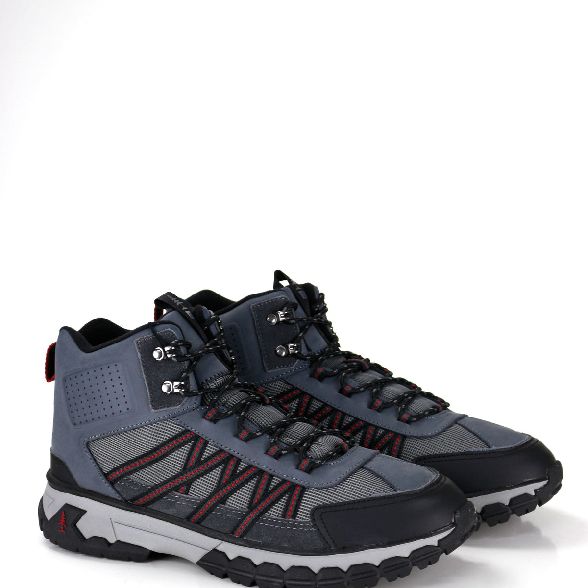 Men's Striped Fish Net Shoes,Grey – All Brands Factory Outlet